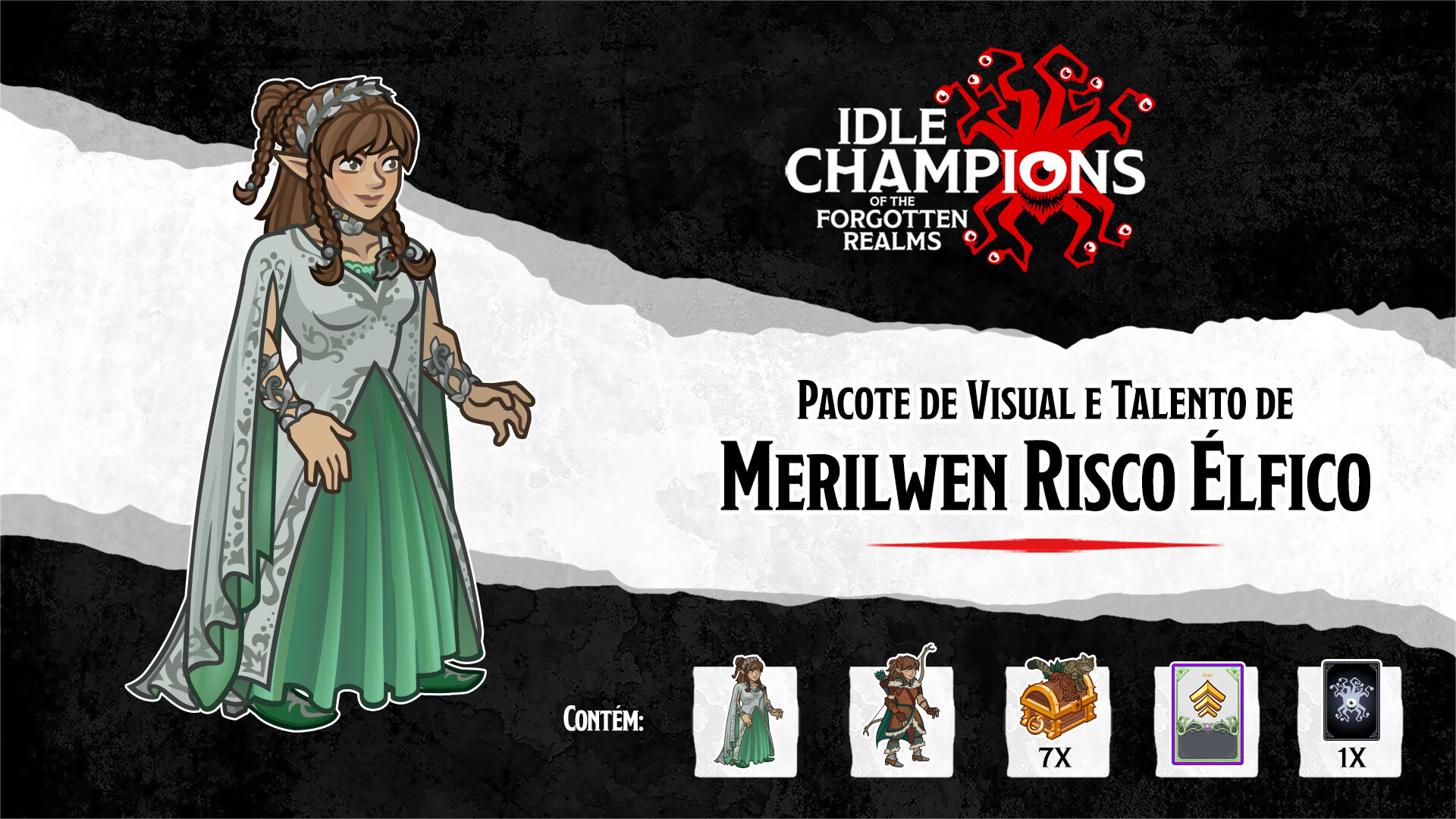 Pacote de Visual e Talento de Merilwen Risco Élfico no Steam