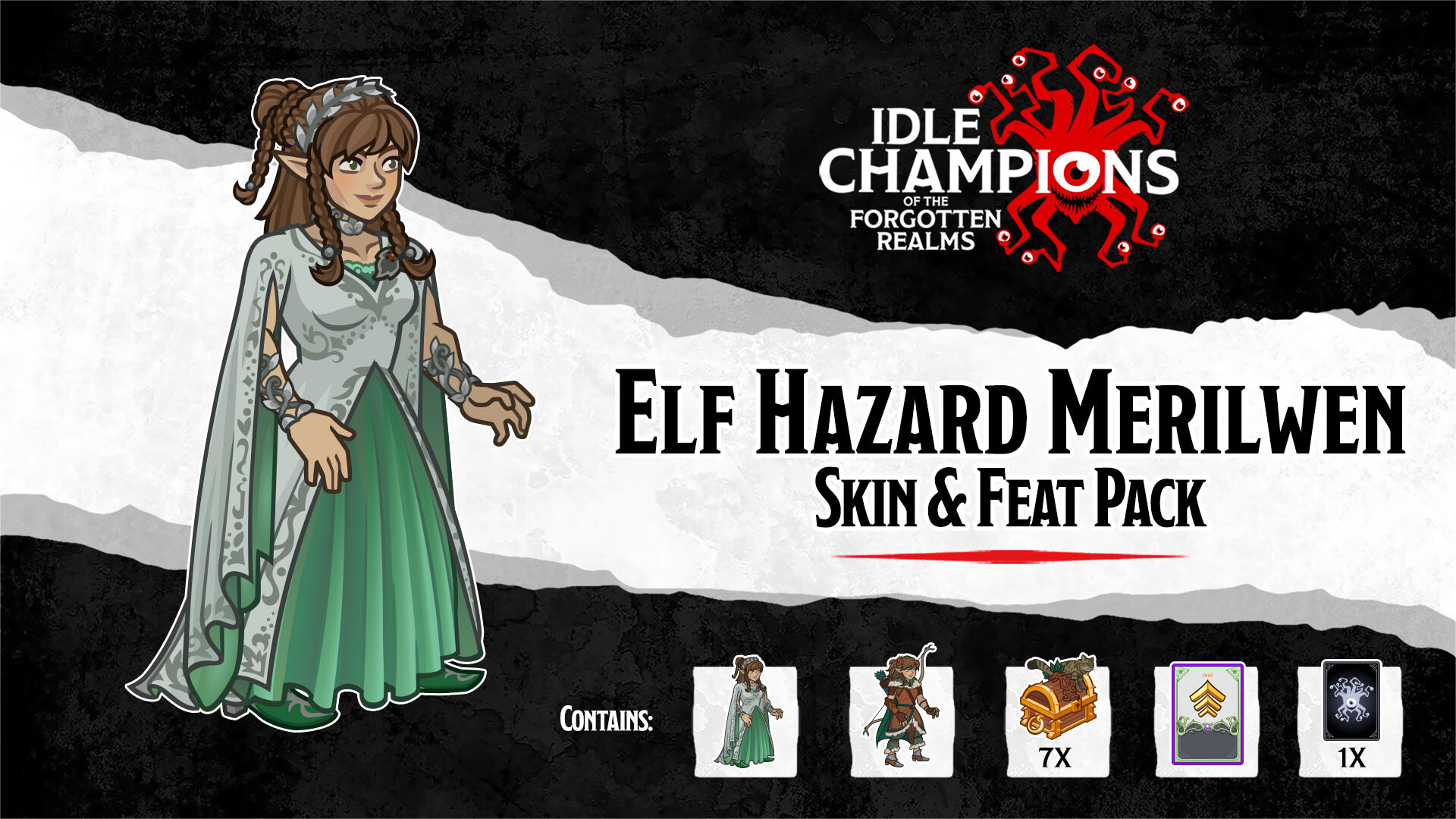 Idle Champions - Elf Hazard Merilwen Skin & Feat Pack on Steam