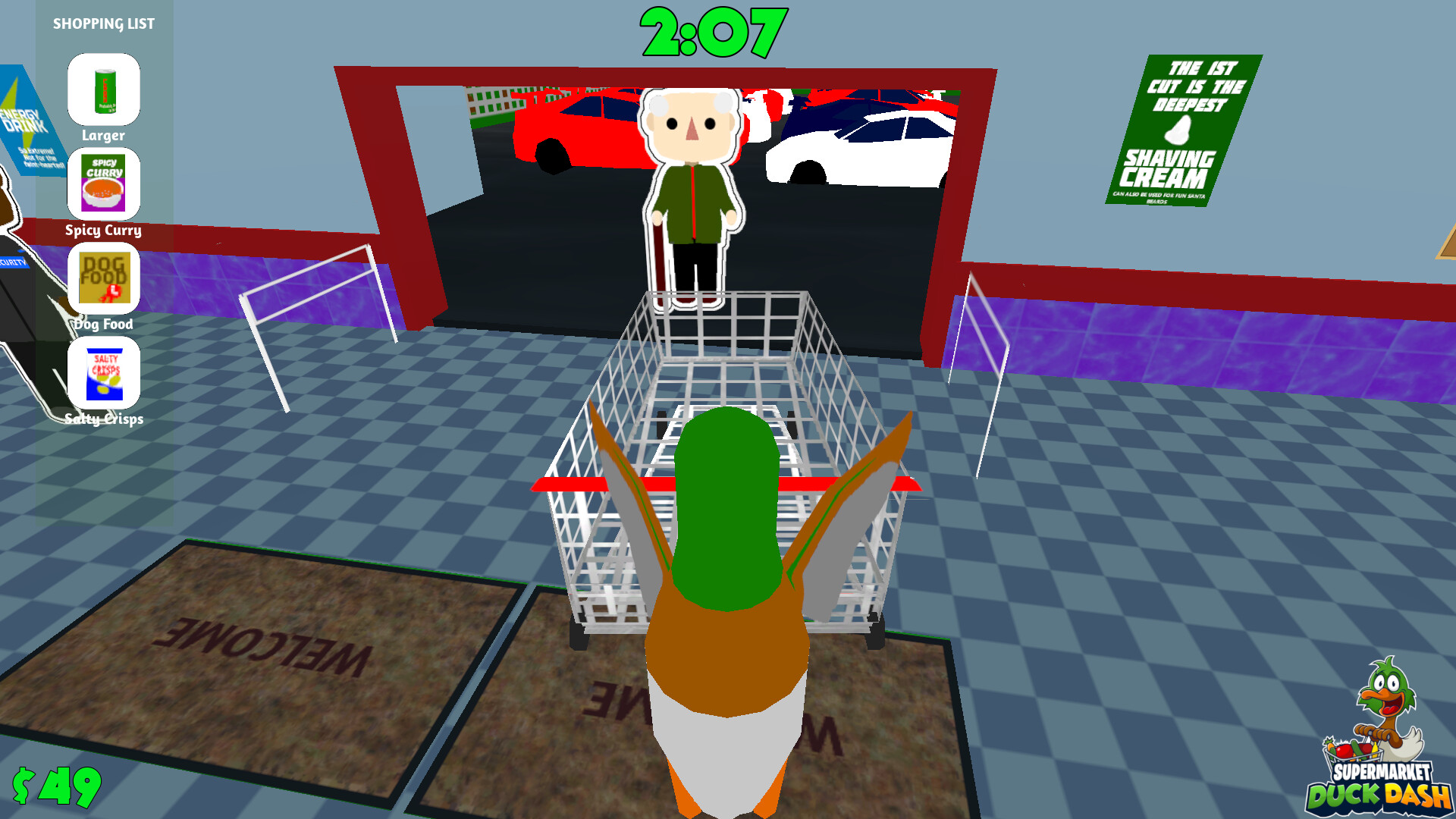 Supermarket Duck Dash on Steam