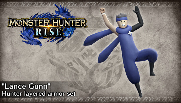 Monster Hunter Rise - "Lance Gunn" Hunter layered armor set on Steam