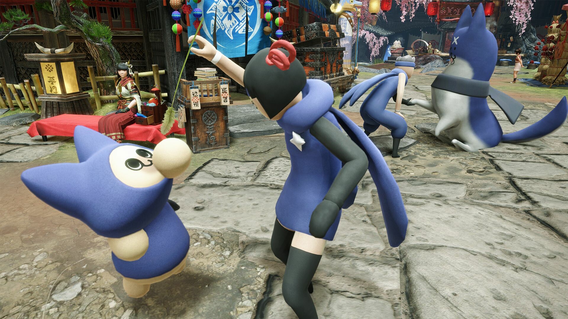 Monster Hunter Rise - "Kit T." Palico layered armor set on Steam