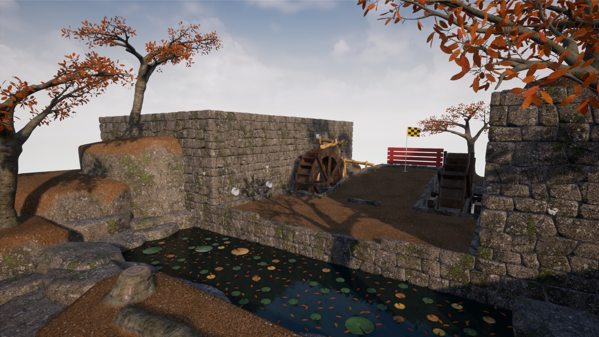 Golfing In Aether - Autumn on Steam