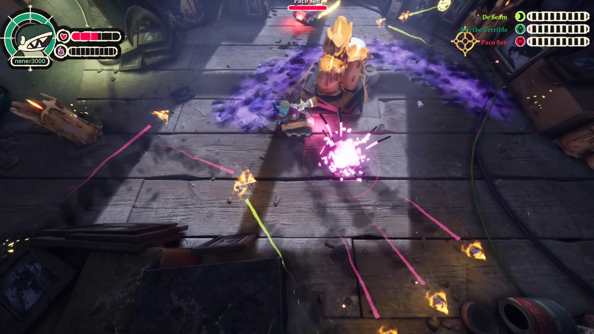 Attic Panic on Steam