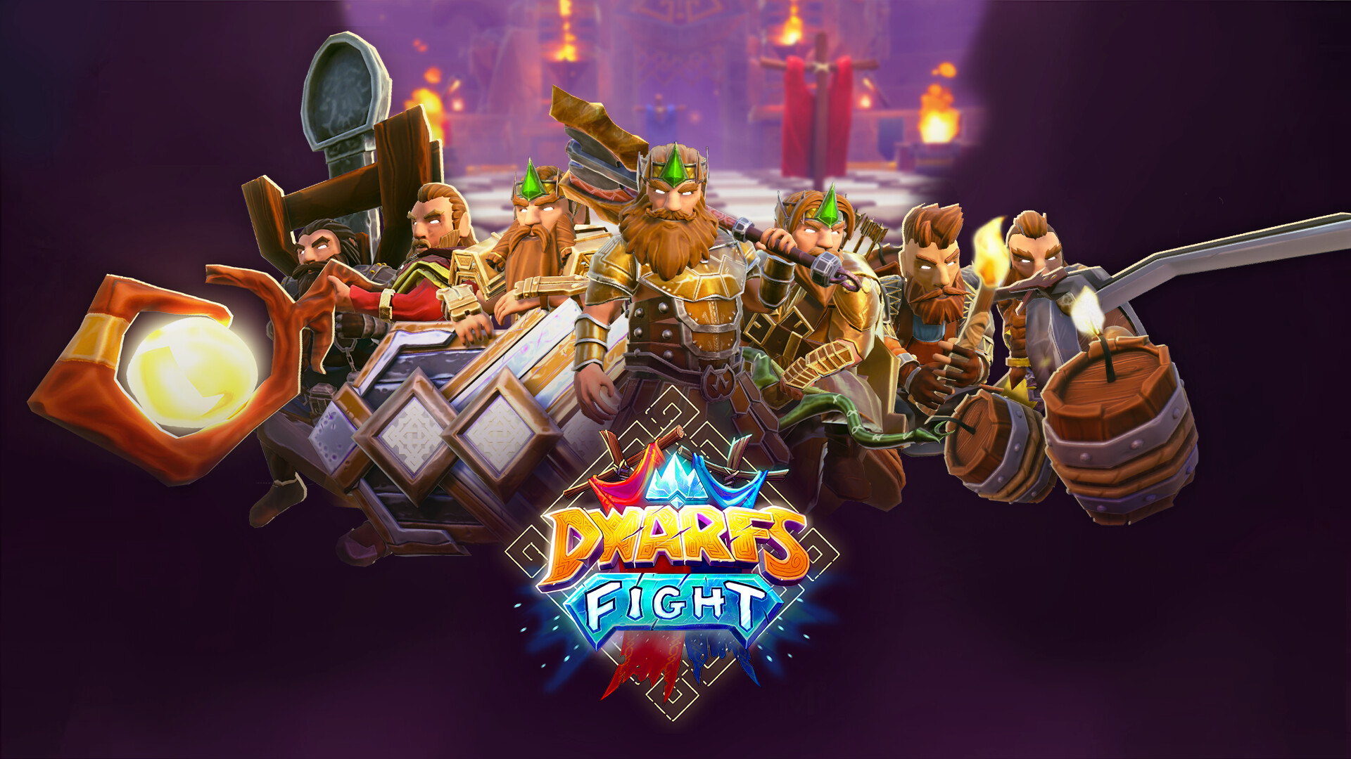 Dwarfs Fight on Steam