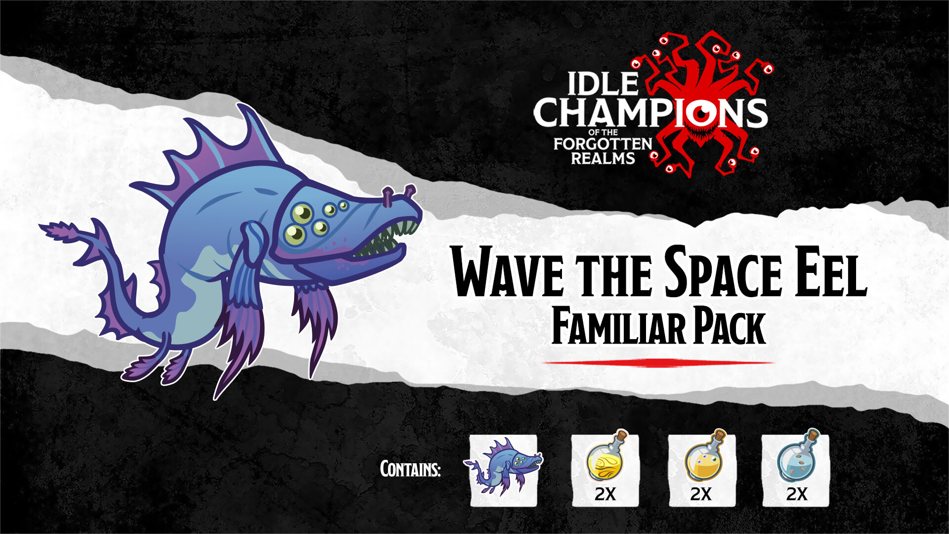 Idle Champions - Wave the Space Eel Familiar Pack Screenshots · SteamDB