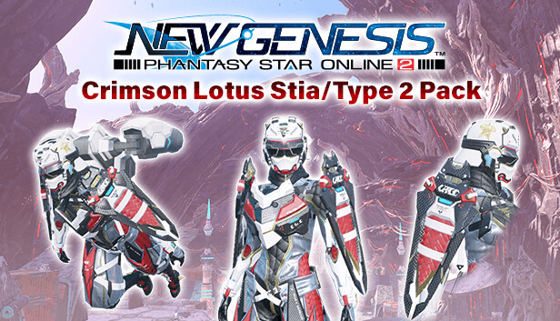 Phantasy Star Online 2 New Genesis - Crimson Lotus Stia/Type 2 Pack on ...