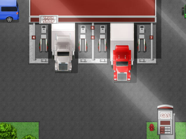 RPG Maker MV - KR Transportation Station - Cars Trucks and Gas Tileset ...