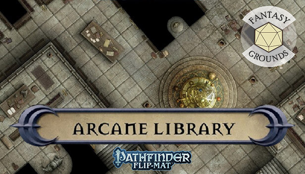 Fantasy Grounds - Pathfinder RPG - Pathfinder Flip-Mat - Arcane Library ...