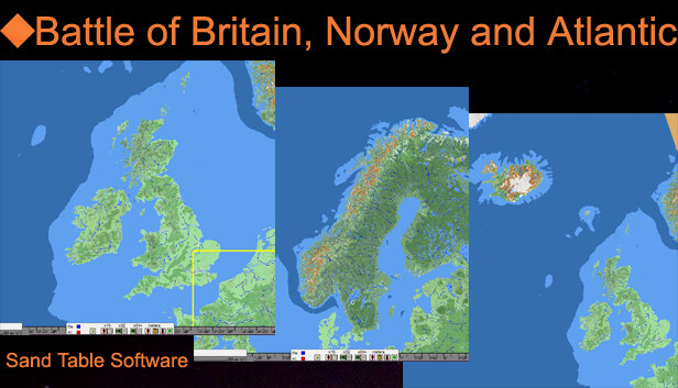 Battle Of Britain Location Map