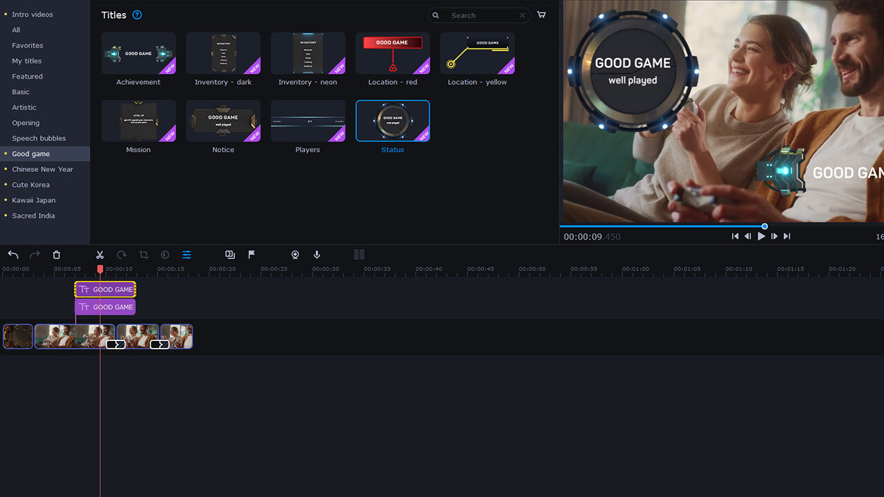 Movavi Video Suite 2023 - Good Game Pack on Steam