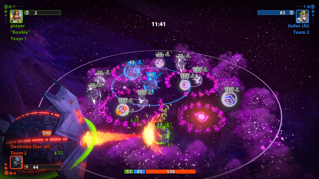 Planets Under Attack on Steam