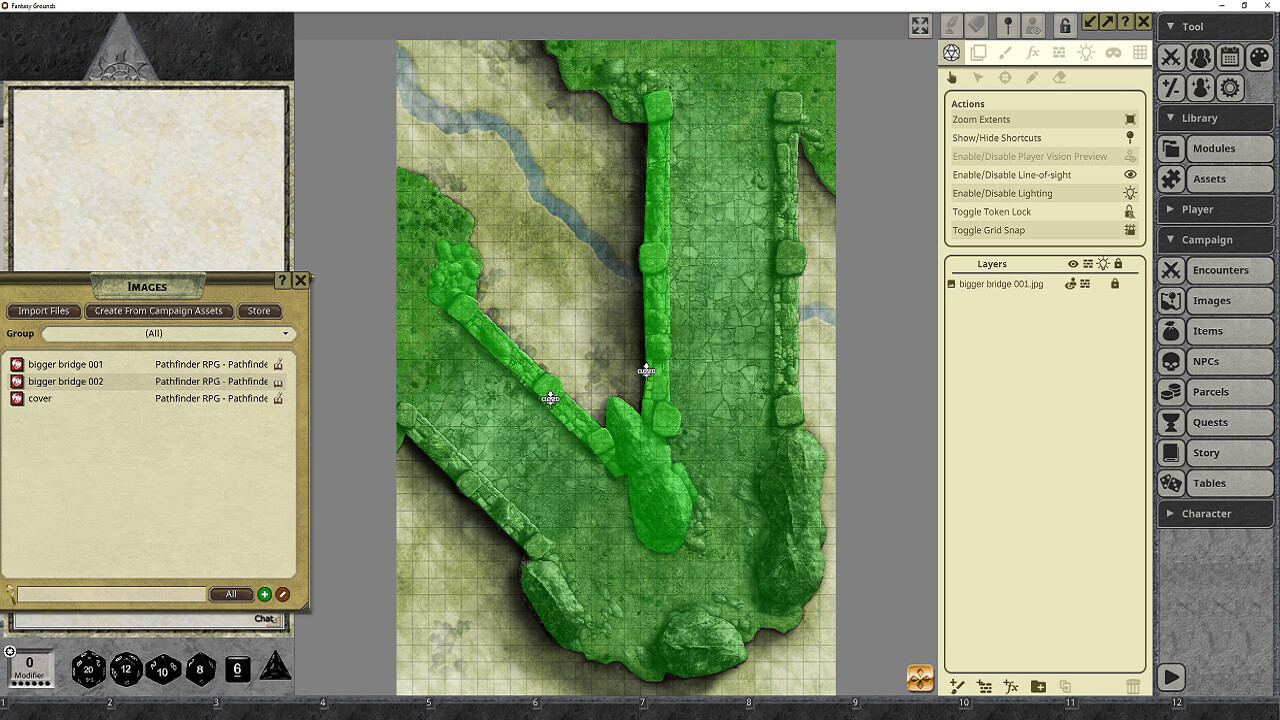 Fantasy Grounds - Pathfinder RPG - Pathfinder Flip-Mat - Bigger Bridge ...