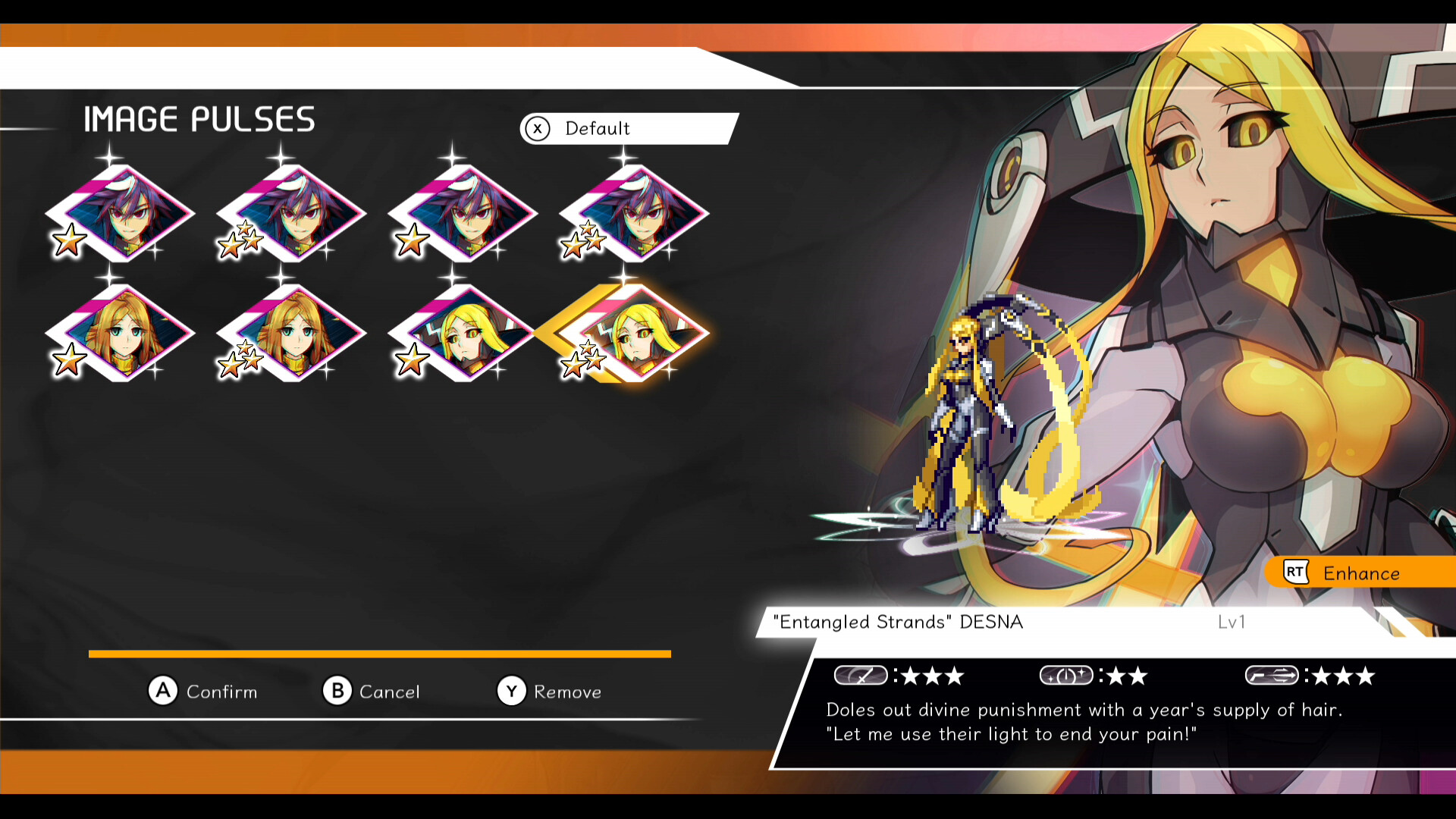 Azure Striker GUNVOLT 3 - EX Image Pulses: Nova and Desna pack on Steam