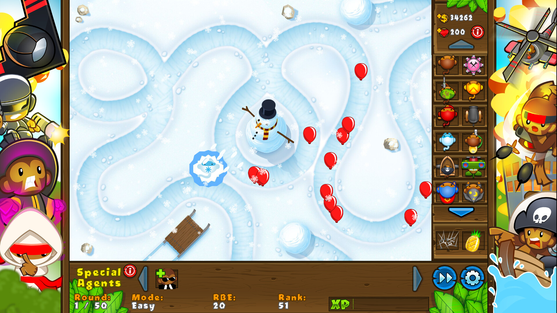 Bloons TD 5 - Classic Ice Tower Skin on Steam