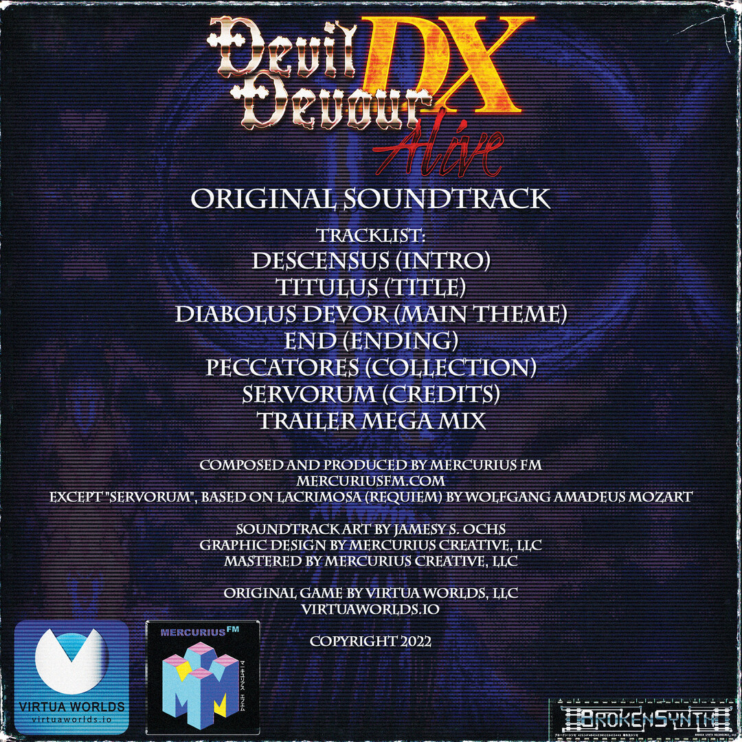 DEVIL DEVOUR ALIVE DX Original Soundtrack on Steam