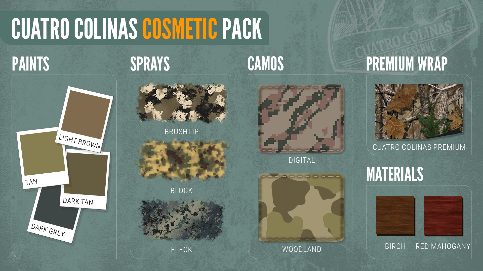 theHunter: Call of the Wild™ - Cuatro Colinas Cosmetic Pack on Steam