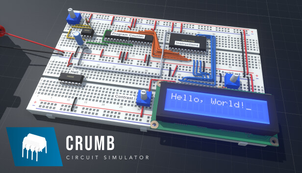 Save 20% on CRUMB Circuit Simulator on Steam