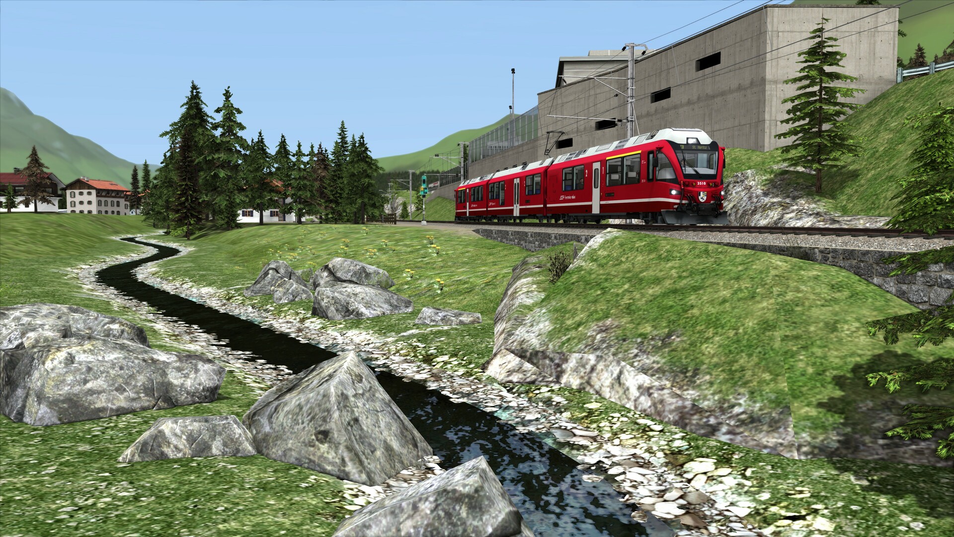 Save 50% on Train Simulator: Bernina Pass Scenario Pack 01 on Steam