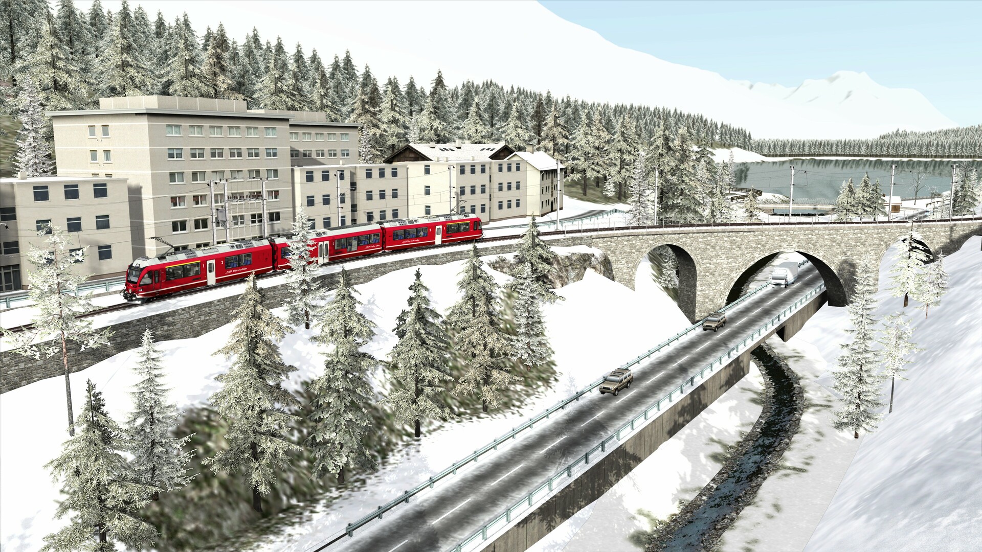 Save 60% on Train Simulator: Bernina Pass Scenario Pack 01 on Steam