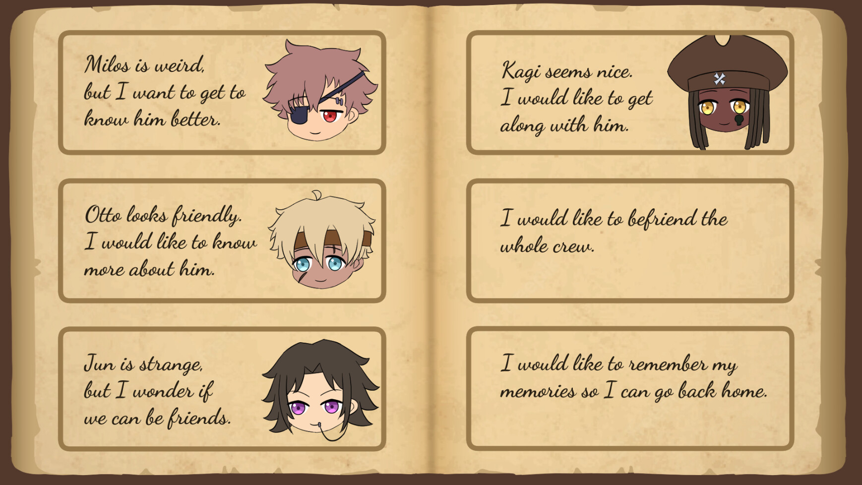 Rapscallions On Deck - Friendship Otome on Steam