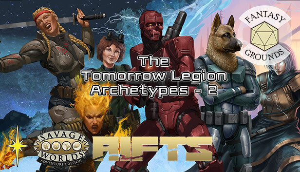 Fantasy Grounds - Savage Rifts(R): The Tomorrow Legion Archetypes - Set ...