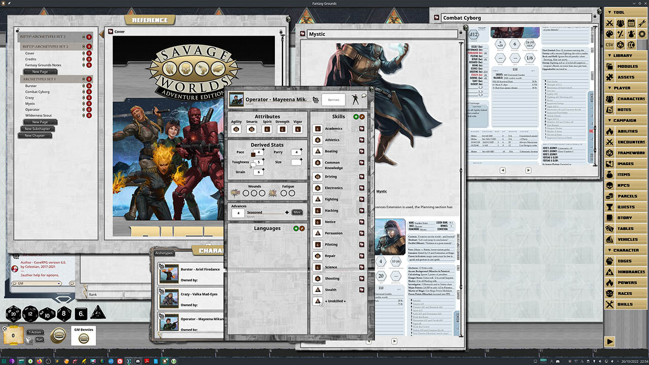 Fantasy Grounds - Savage Rifts(R): The Tomorrow Legion Archetypes - Set ...