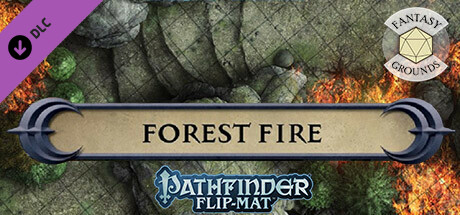 Fantasy Grounds - Pathfinder RPG - Pathfinder Flip-Mat - Forest Fire ...