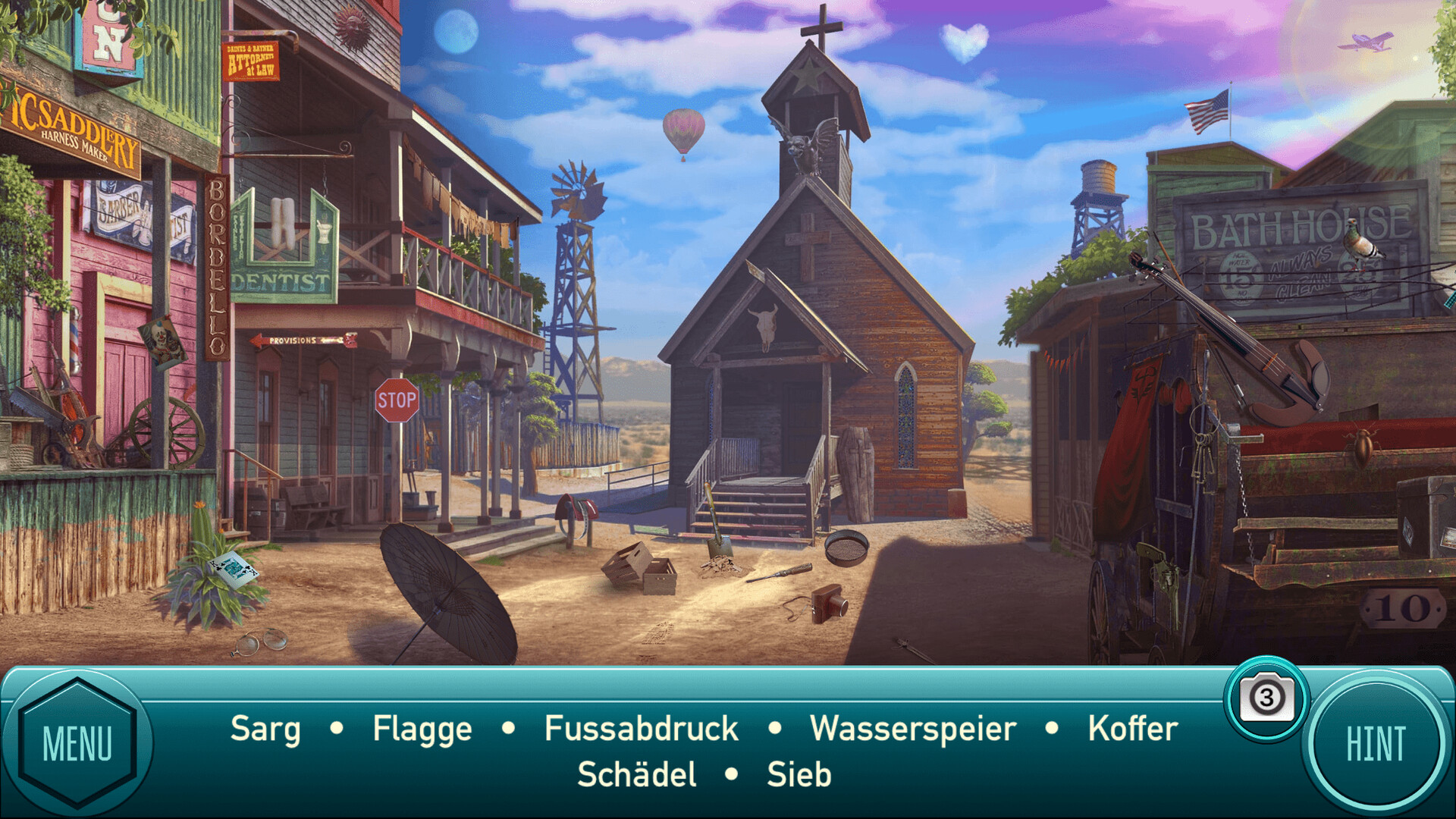 Wild West - Wimmelbild Abenteuer Spiele auf Deutsch bei Steam