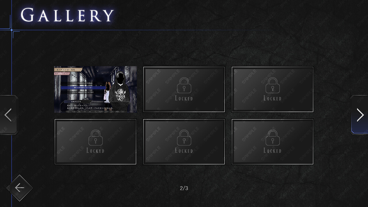 Tyrano Builder - Visual Novel GUI Pack #2 Color-Blue [kopanda UI] on Steam