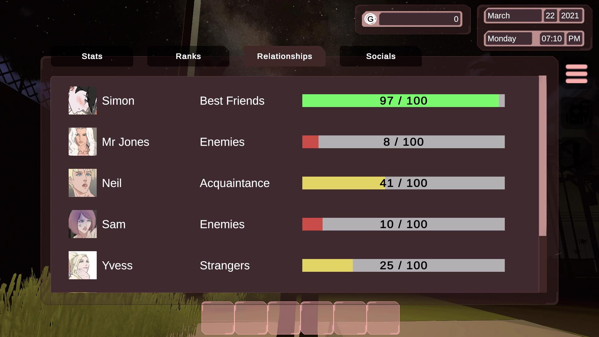 The Unforeseen Resurrection - Otome Isekai RPG on Steam