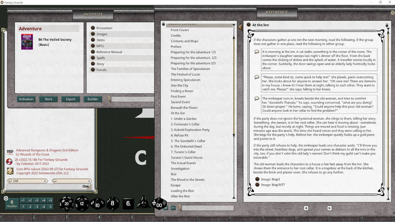 Steam의 Fantasy Grounds - D&D Classics: B6 The Veiled Society (Basic)