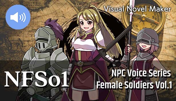 Visual Novel Maker - NPC Female Soldiers Vol.1 on Steam
