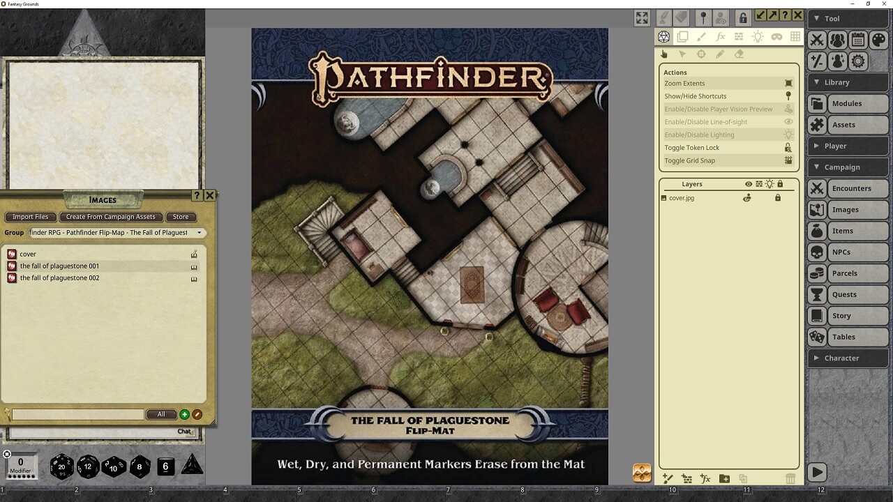 Fantasy Grounds - Pathfinder RPG - Pathfinder Flip-Mat: The Fall of ...
