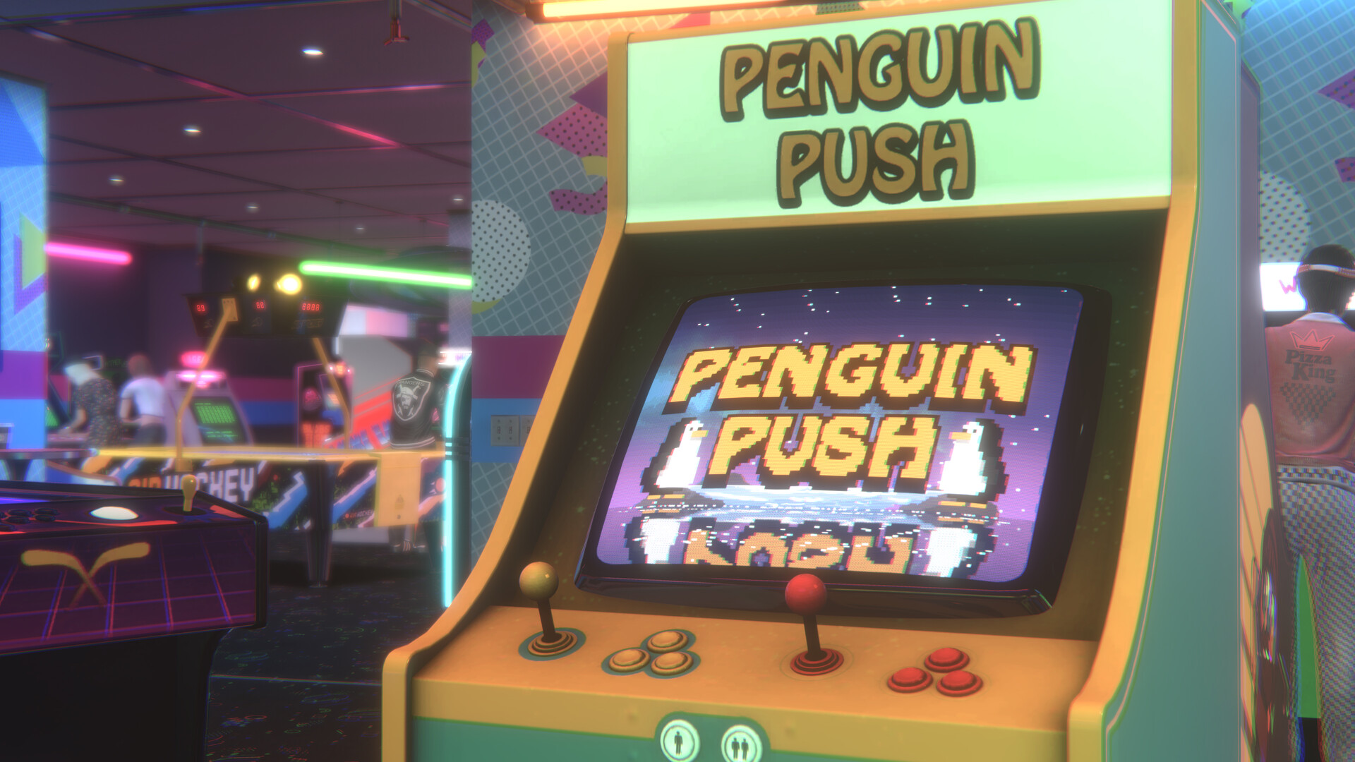 Arcade Paradise - Penguin Push Steam'de