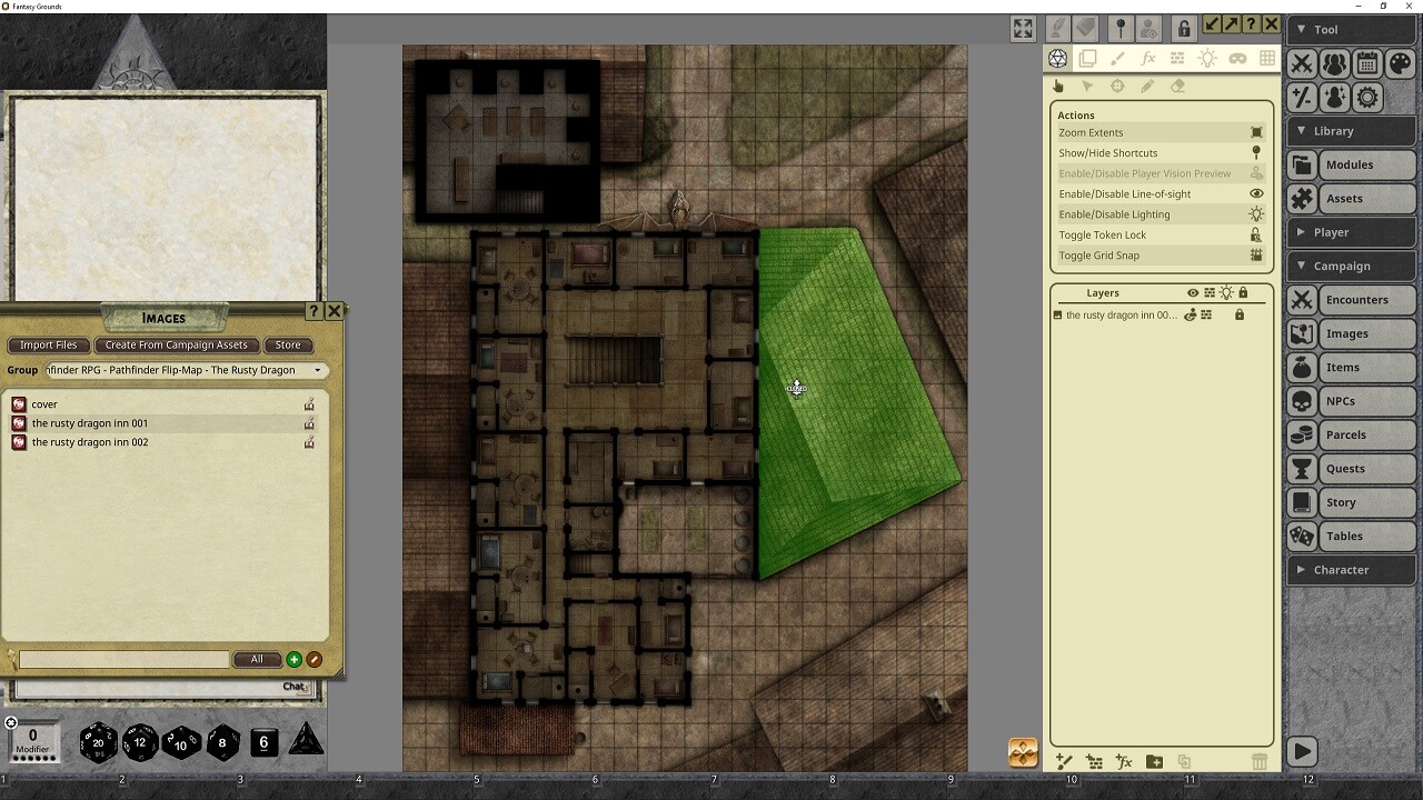 Fantasy Grounds - Pathfinder RPG - Pathfinder Flip-Mat: The Rusty ...