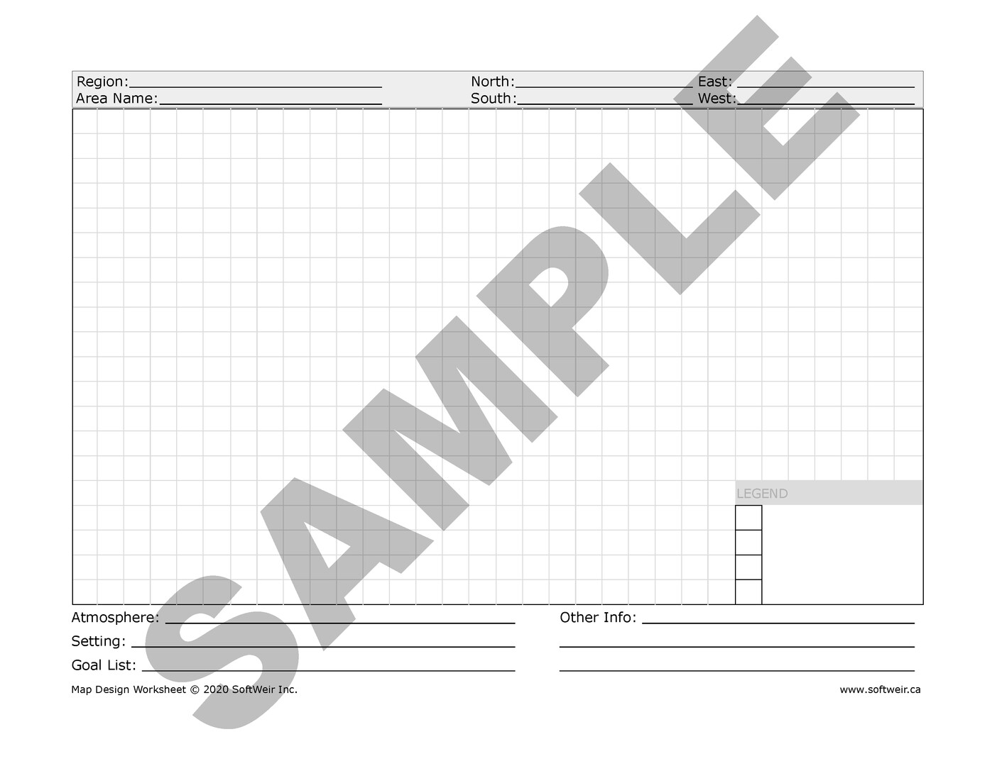 E-Book - SoftWeir Game Design Worksheets on Steam