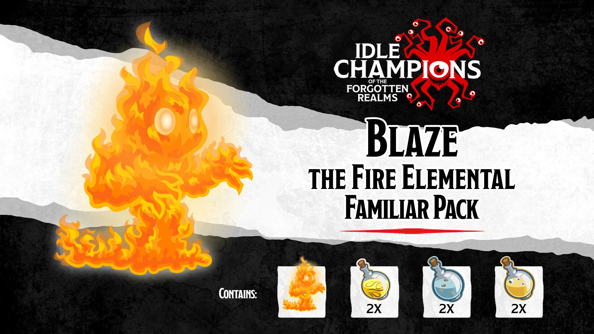 Idle Champions - Blaze the Fire Elemental Familiar Pack on Steam