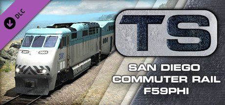 Train Simulator: San Diego Commuter Rail F59PHI Loco Add-On on Steam