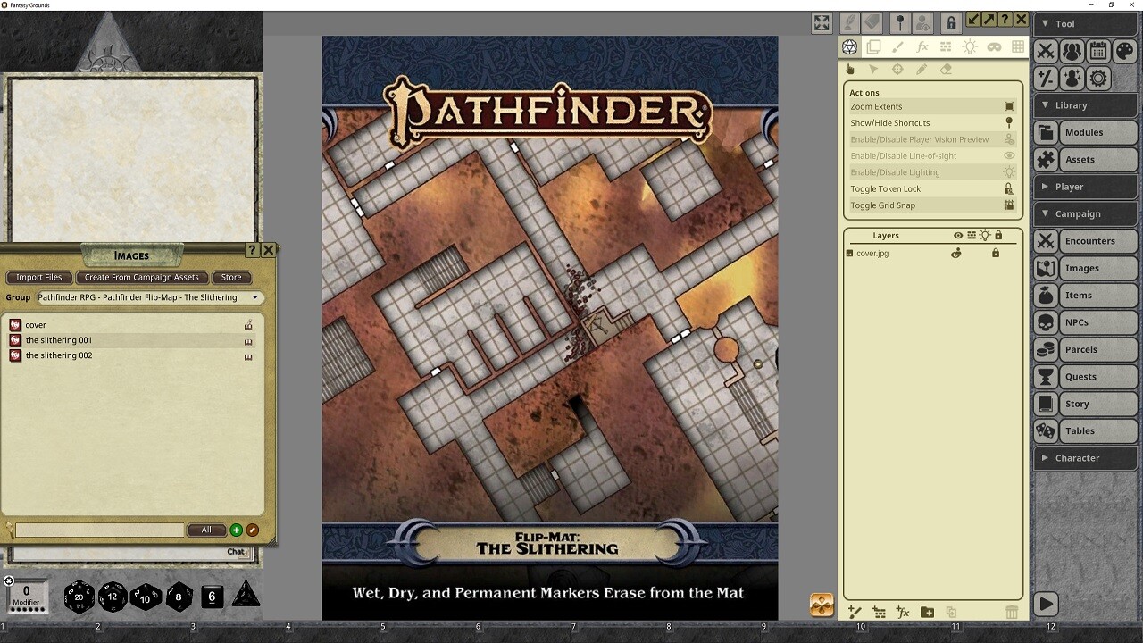 Fantasy Grounds - Pathfinder RPG - Pathfinder Flip-Mat: The Slithering ...