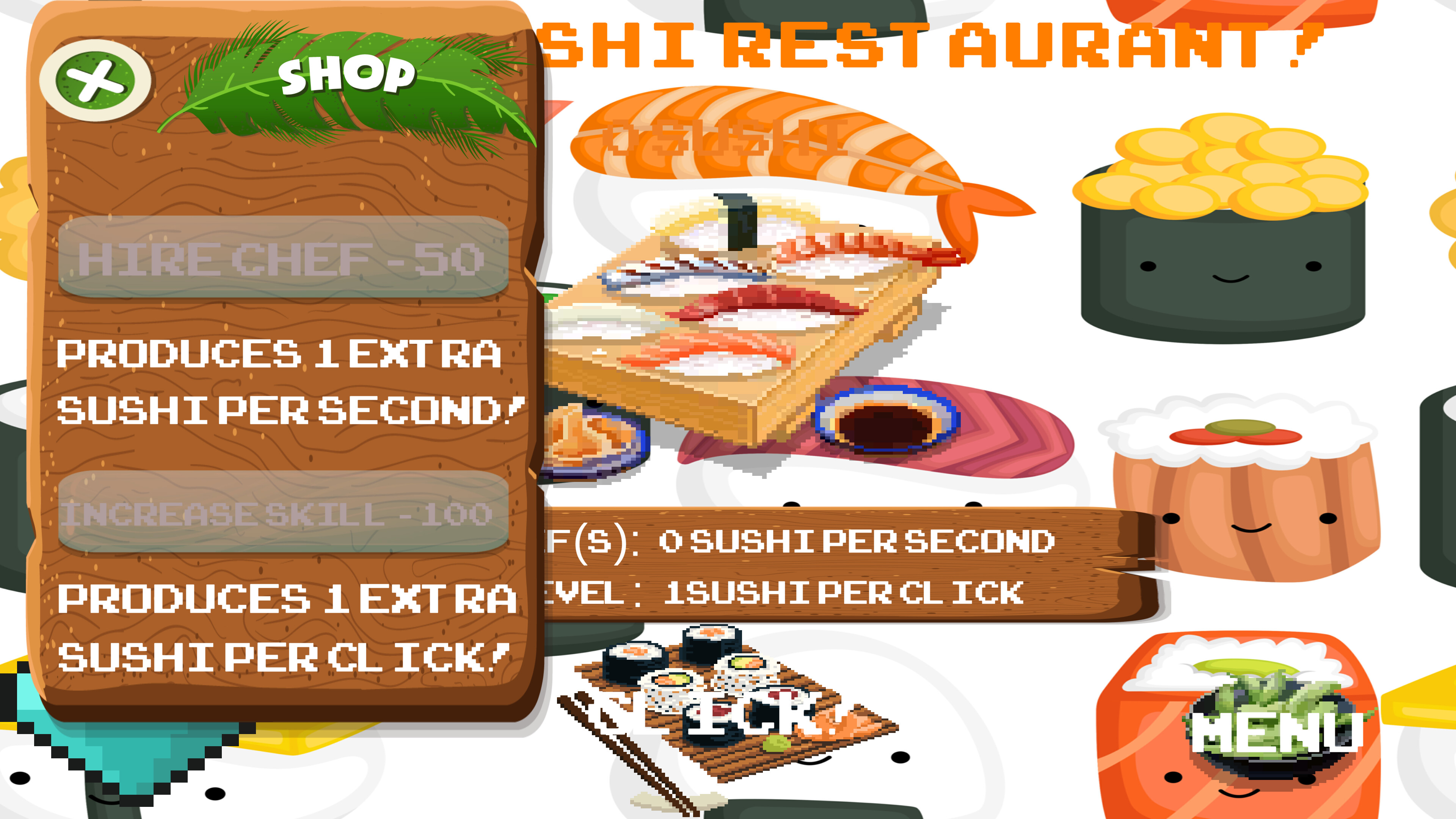Sushi Clicker Screenshots · SteamDB
