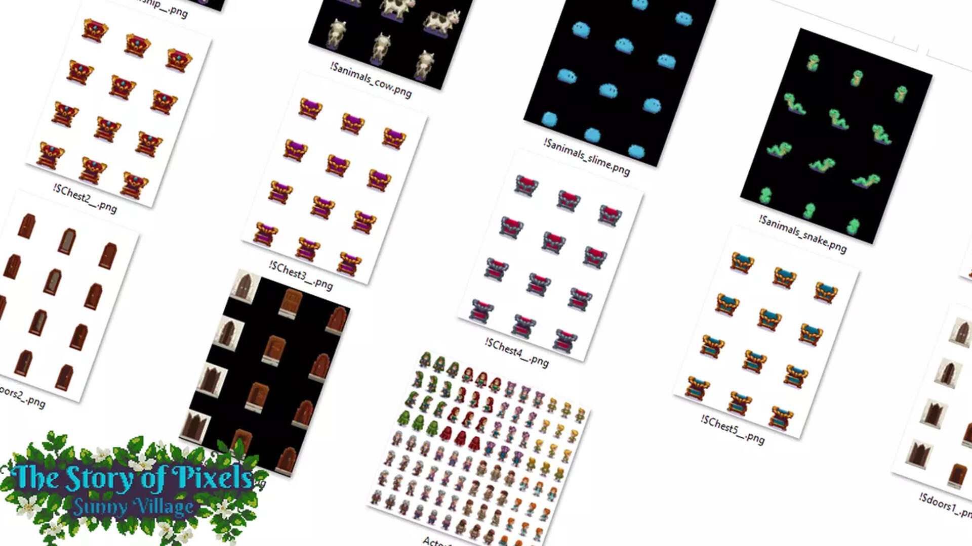 RPG Maker MV - The Story of Pixels Sunny Village Screenshots · SteamDB