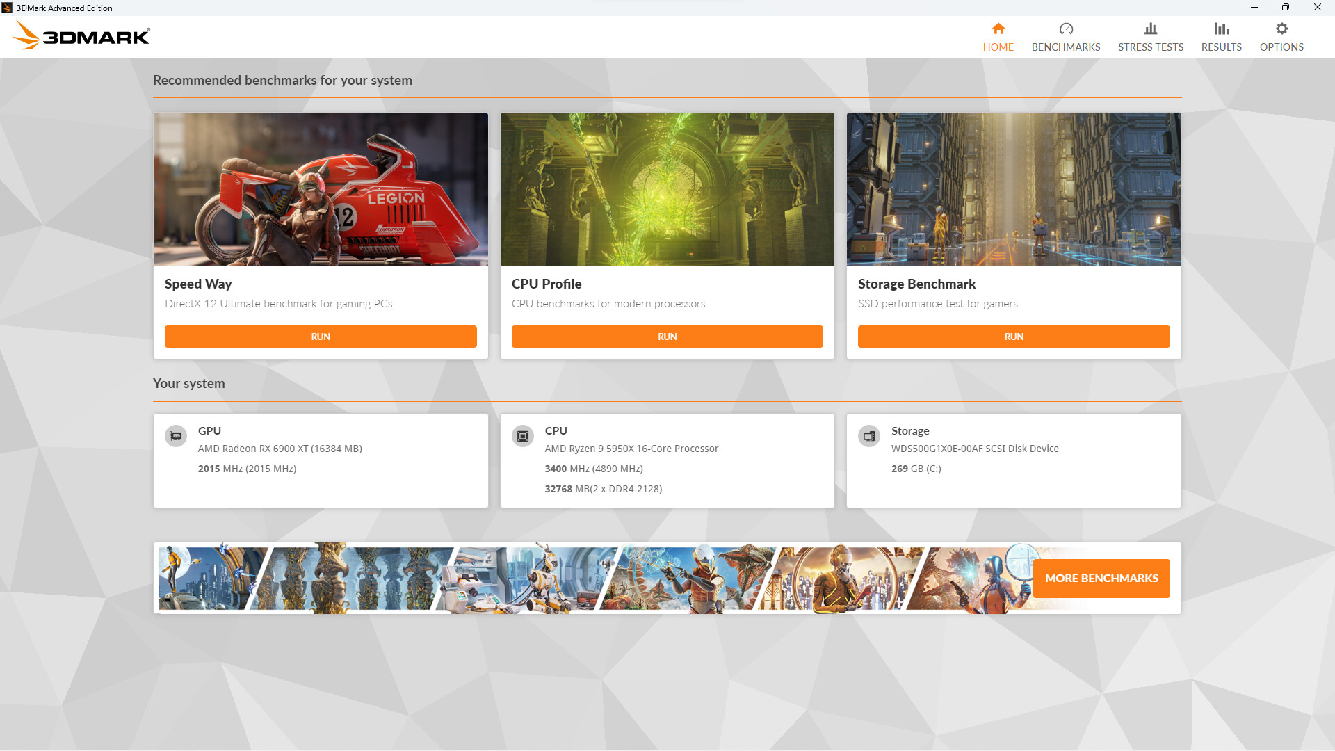 3DMark on Steam