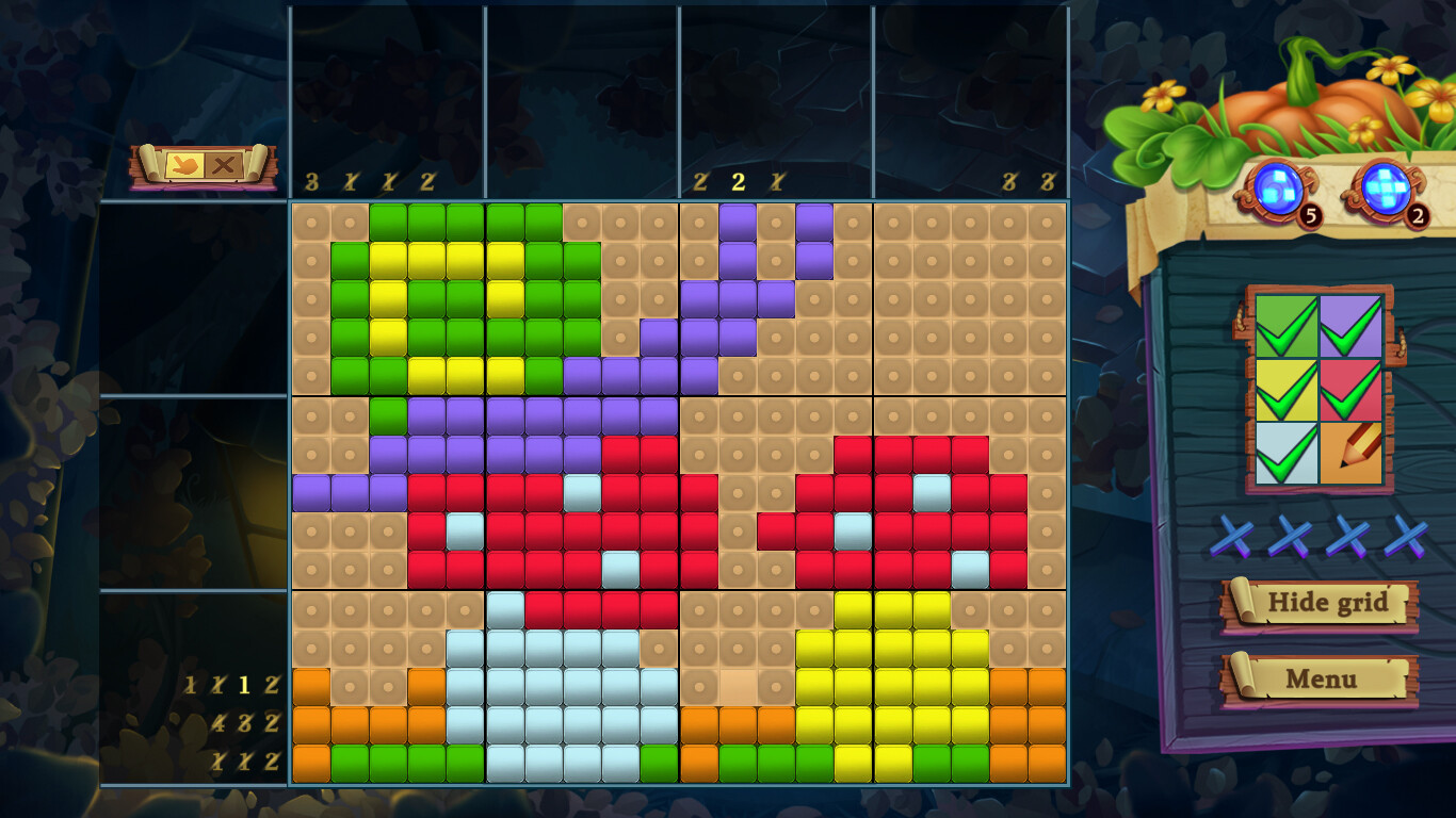 Adventure mosaics. Autumn Journey on Steam