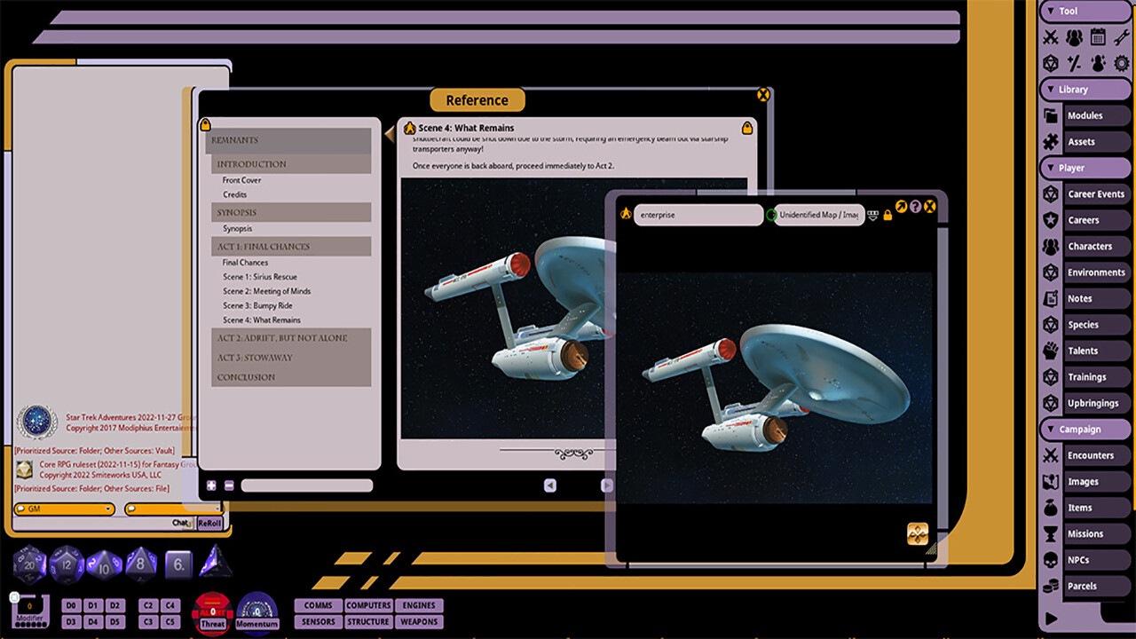 Fantasy Grounds - Star Trek Adventures: Remnants on Steam