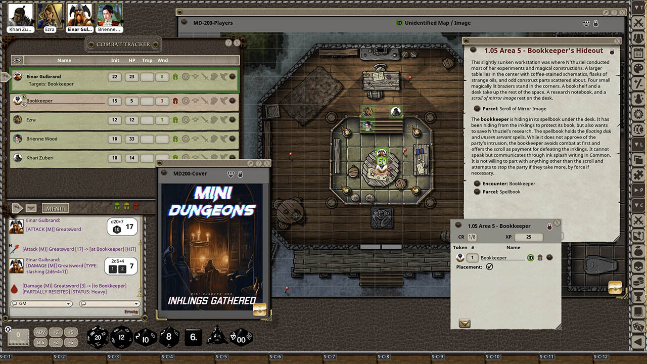 Save 25% on Fantasy Grounds - Mini-Dungeons Bundle #196-200 on Steam