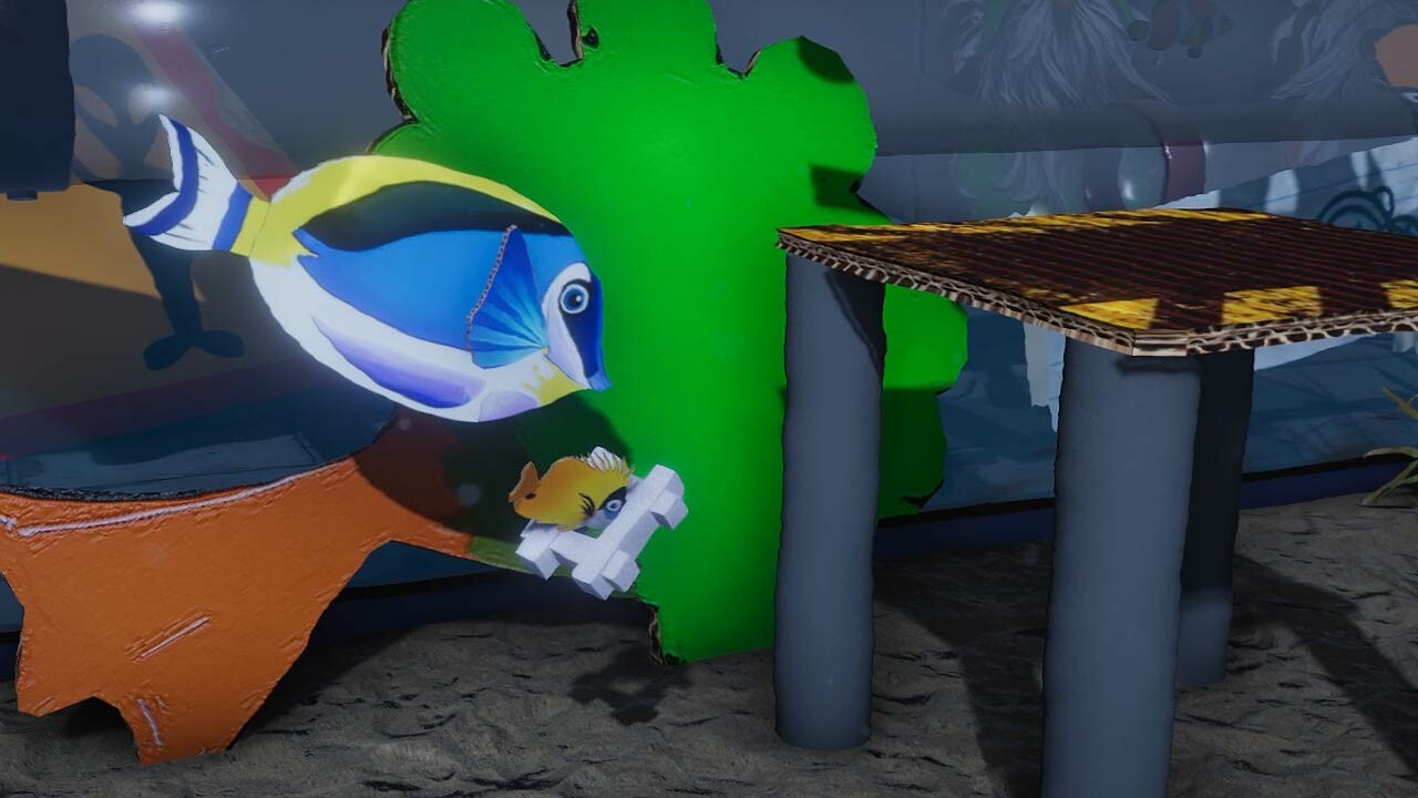 Cardboard Fish on Steam