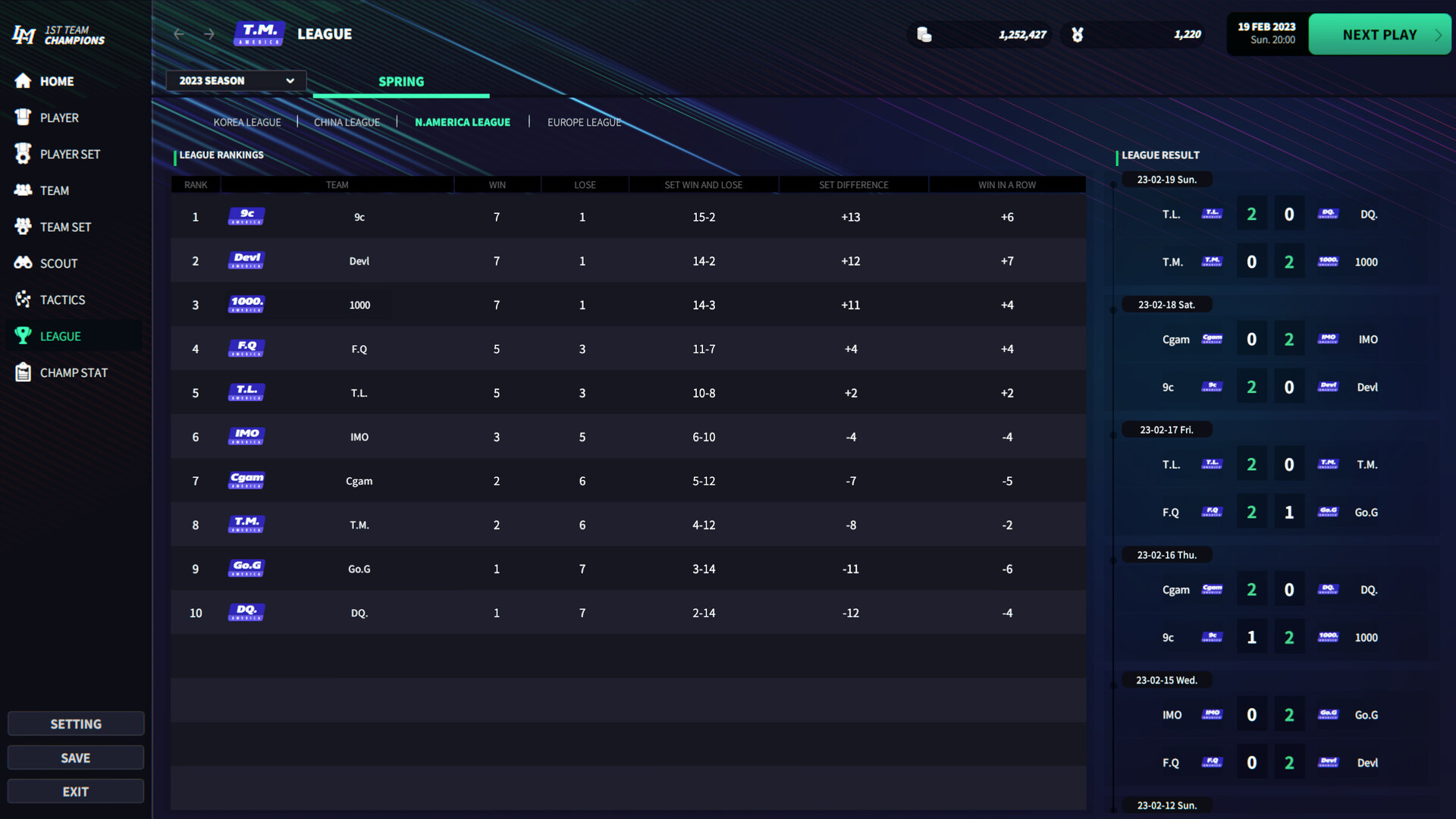 League Manager 2023 on Steam