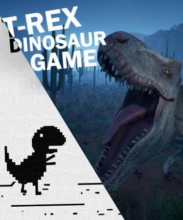 T-Rex Dinosaur Game Steam Charts · SteamDB