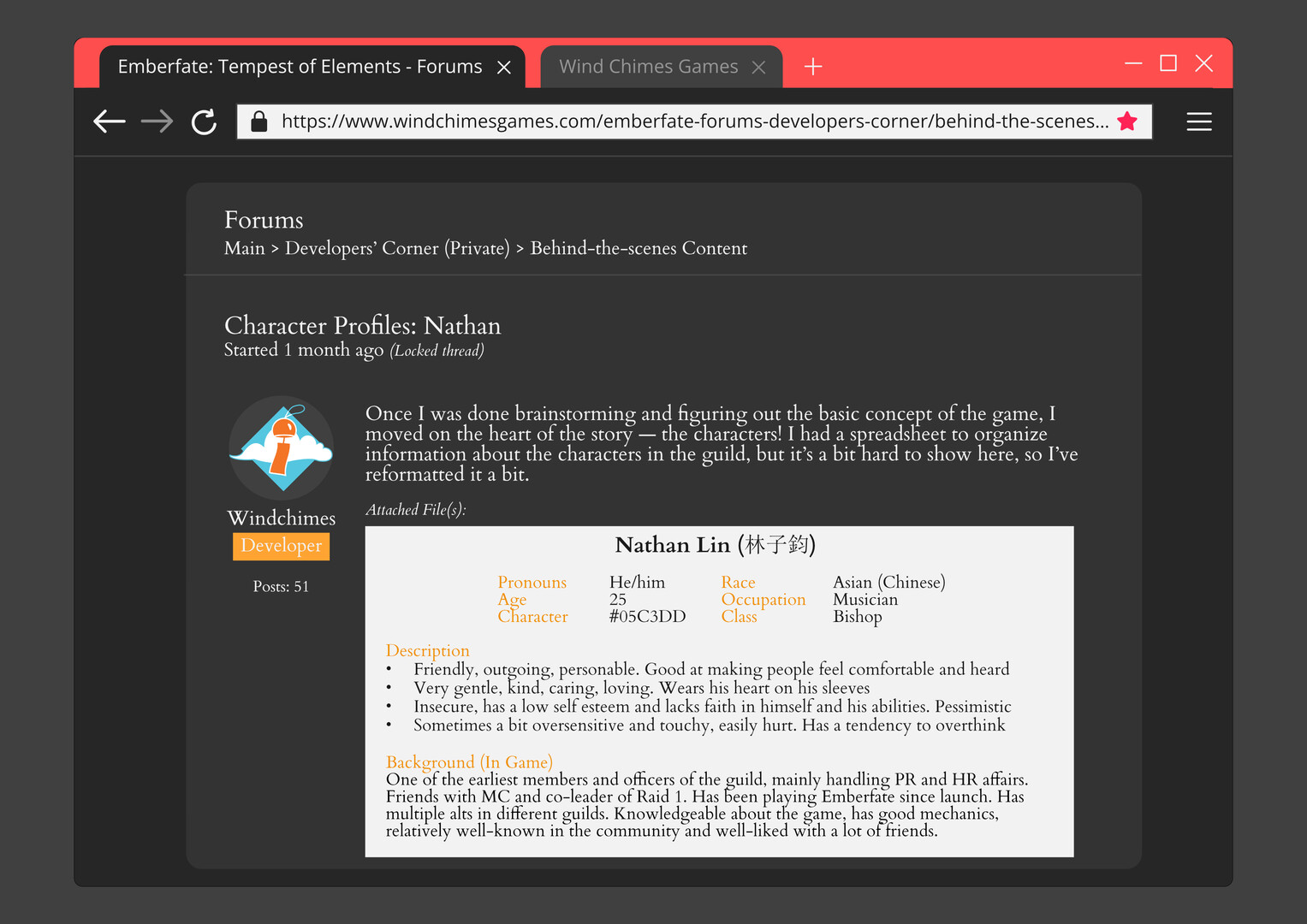 Emberfate: Tempest of Elements - Behind-the-Scenes Booklet on Steam Emberfate: Tempest of Elements - Behind-the-Scenes Booklet on Steam