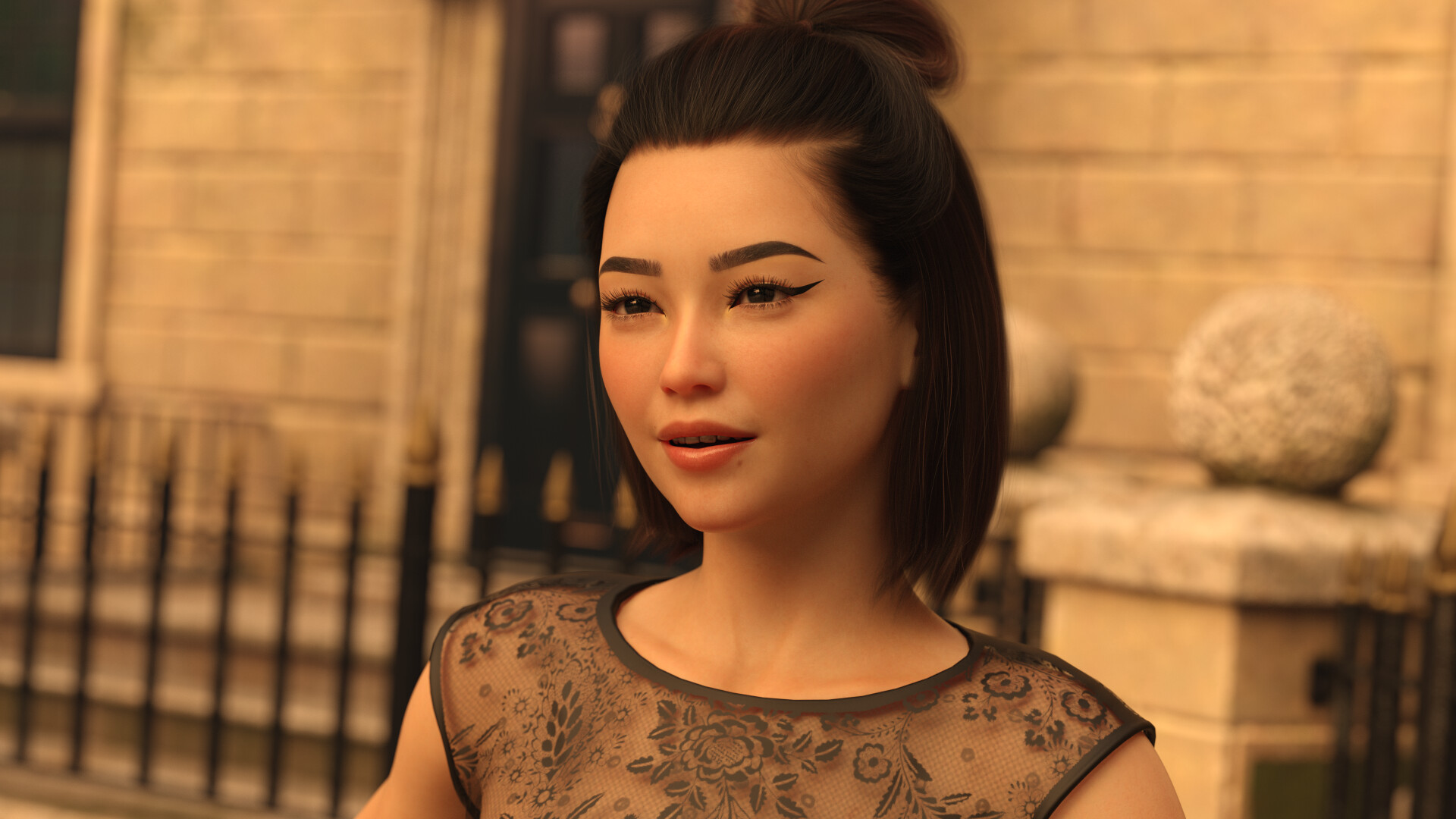 Sims 3 Dramatic Ponytail